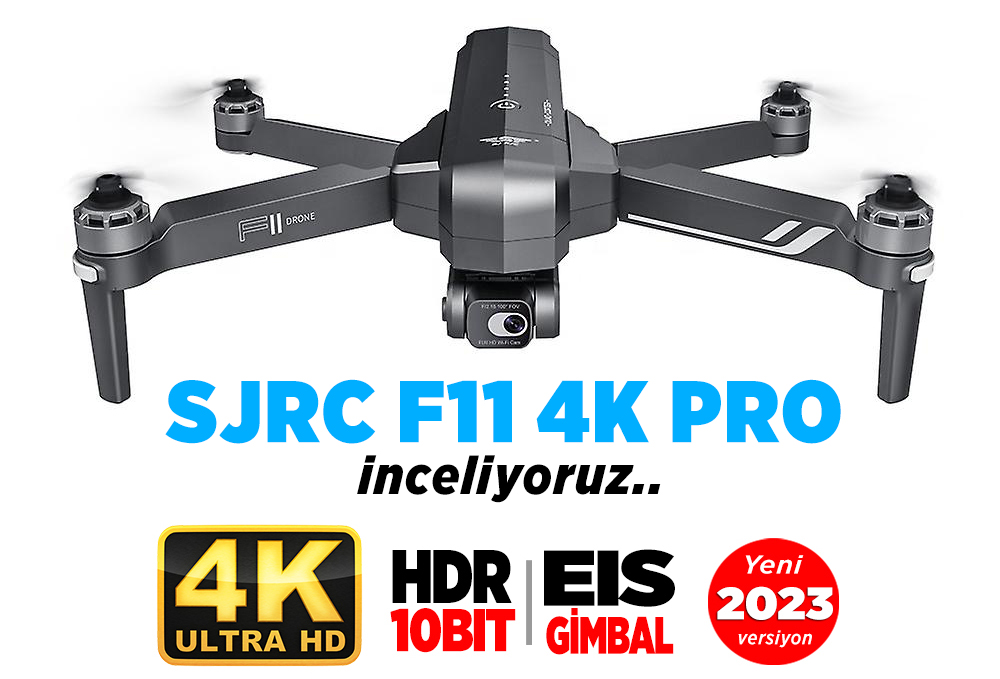 SJRC F11 4K PRO Ürün İnceleme